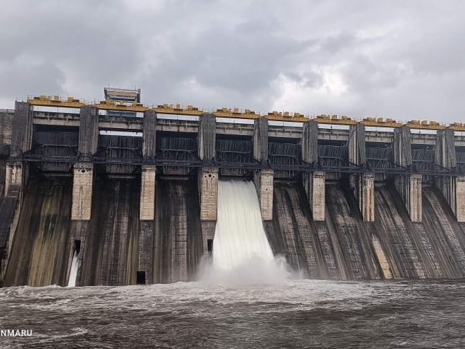 Man Dam, which is raining in the hilly areas, will remain open for 12 ...