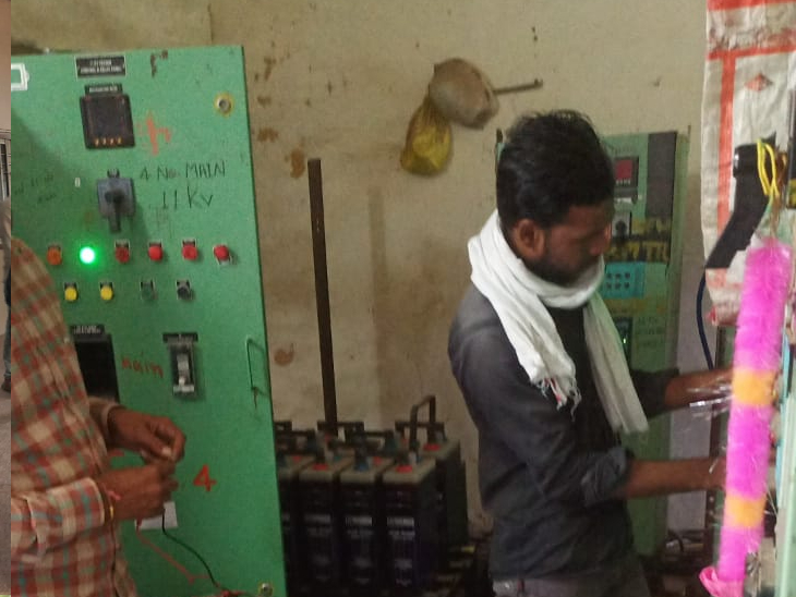 Electricity was falling for 9 hours, 4 relays and insulators burnt ...