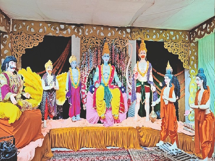 The episodes of Yashoda-Krishna and Luv-Kush came alive in the tableaux ...