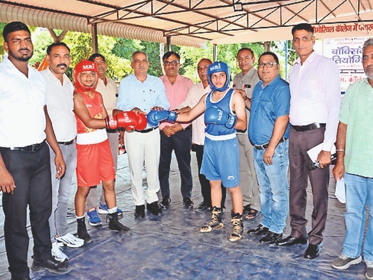 In Boxing, Rajni of Janata College Kaithal defeated Ritu of Rajiv ...