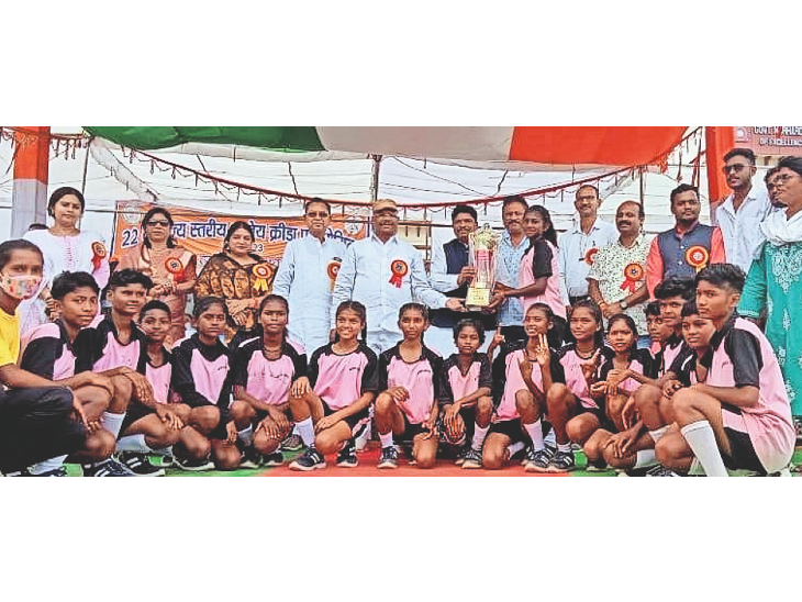 In all the games of the state level school sports competition, the players of Bastar zone were ...
