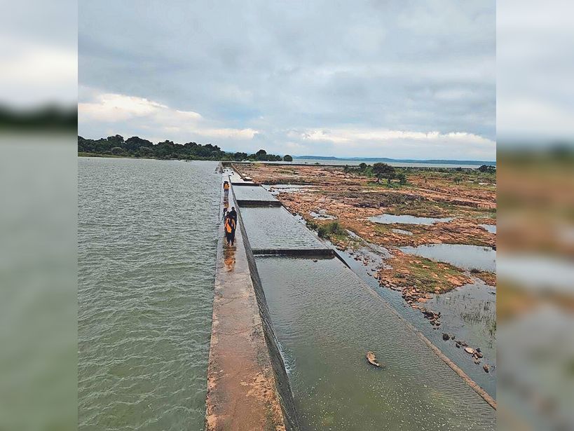 4 gates of Tandula, Gondli, Matiyamoti dam closed, 300 cusecs of water ...