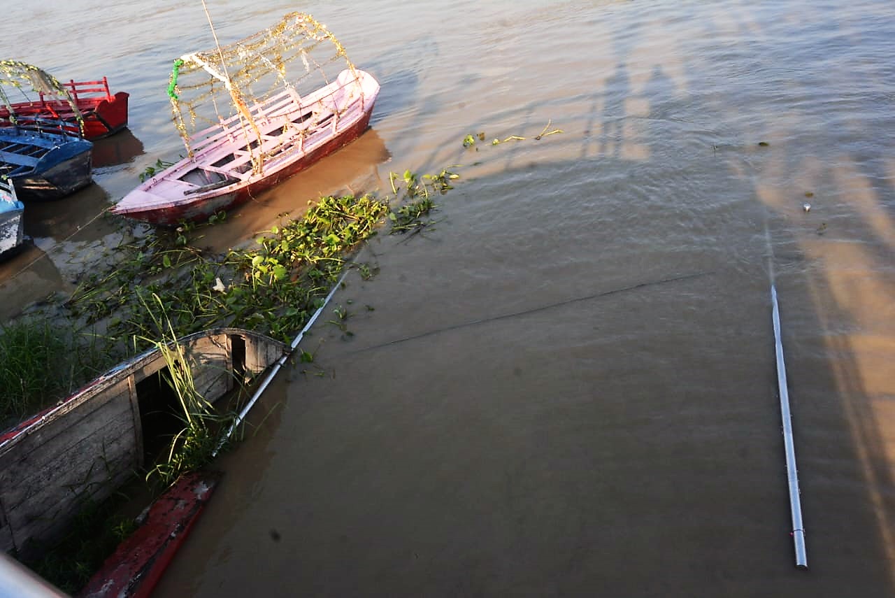 Ganga's water level reached the warning point, flood water started ...