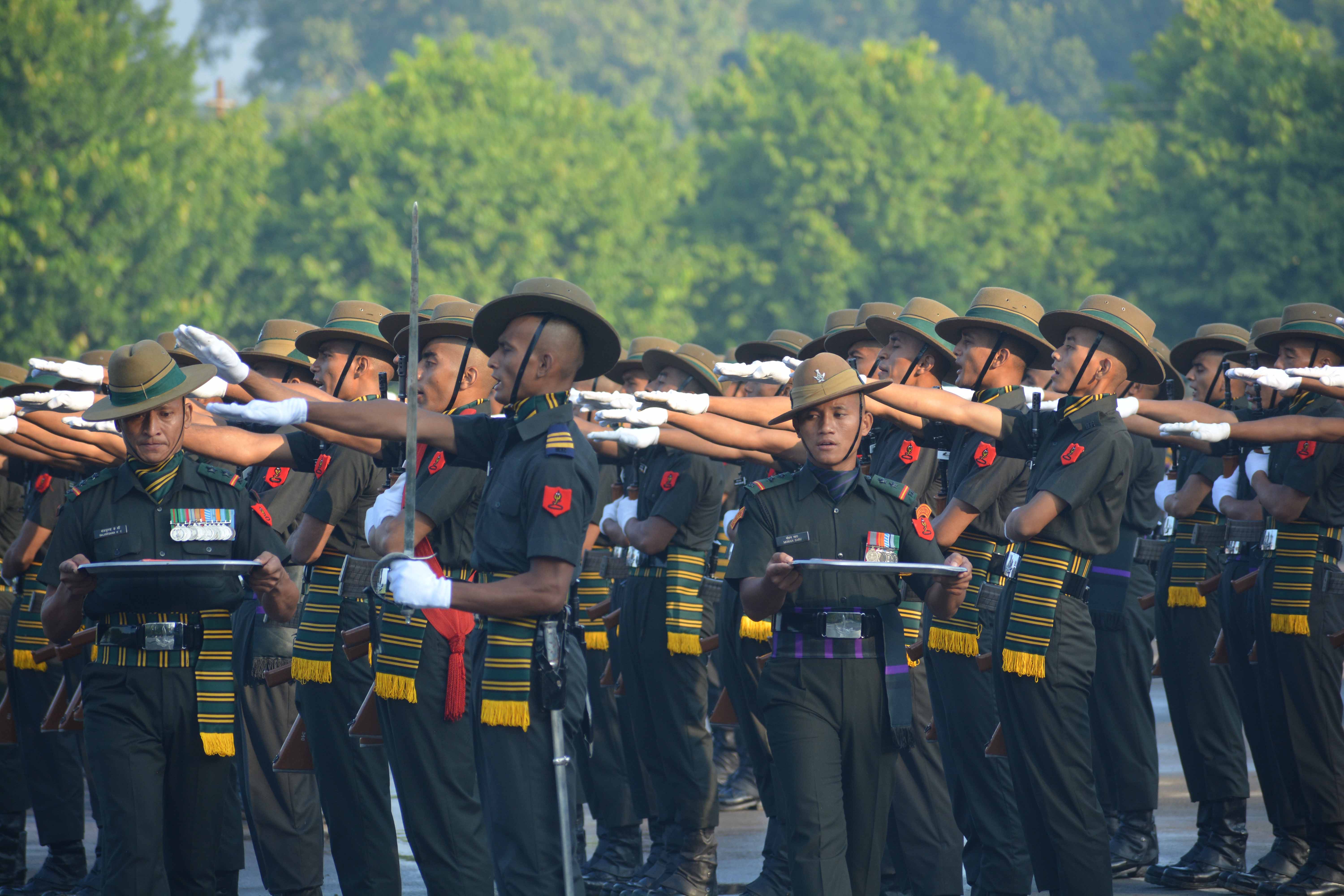 255 recruits became part of the Indian Army, Gorkha Ranbankurs took ...