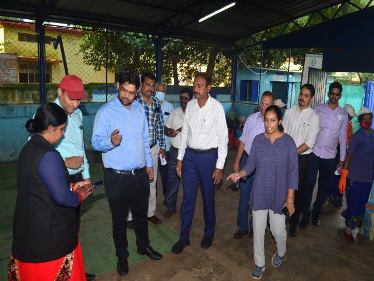 Officials from Tamil Nadu came to see Ambikapur model, Door to door ...