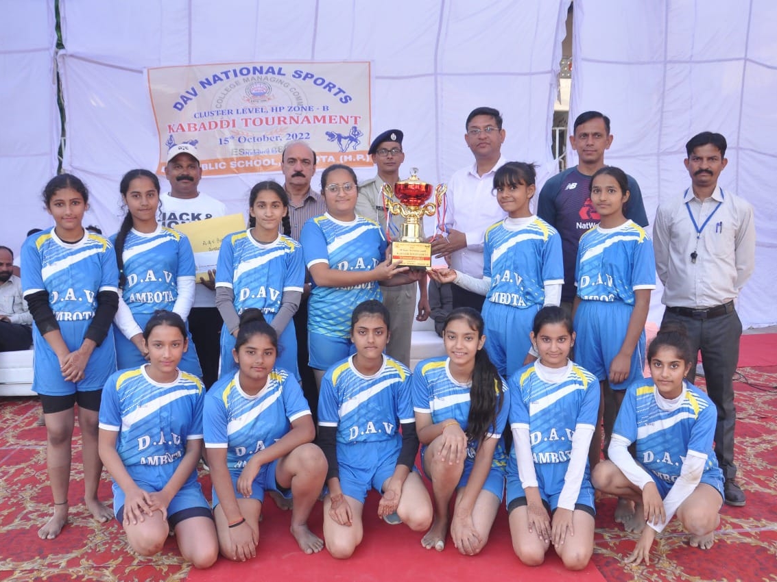 National Kabaddi Competition of DAV Schools,Host Ambota School ...