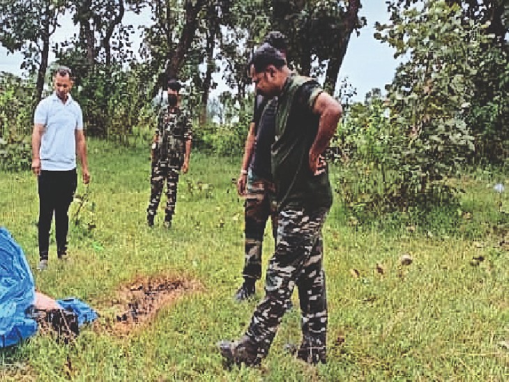 The half-burnt body of the youth was recovered from the farm, the ...