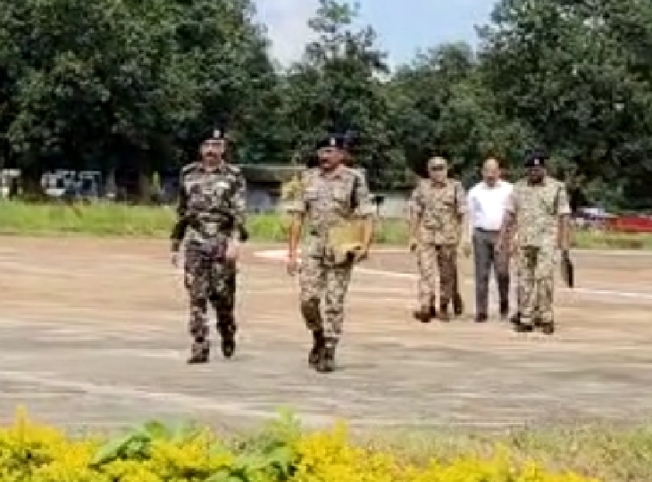 CRPF and DG of Police took high level meeting of officers of three ...