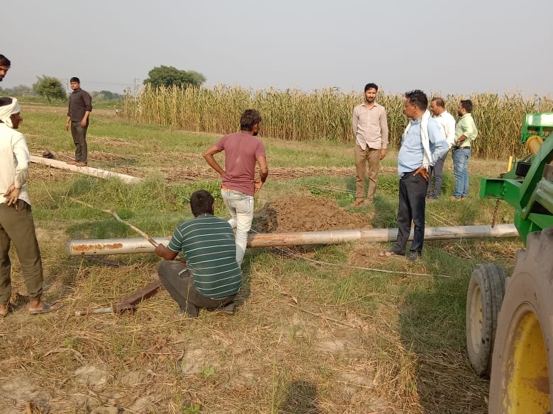 3 poles broken, electricity supply of many villages stalled, people ...