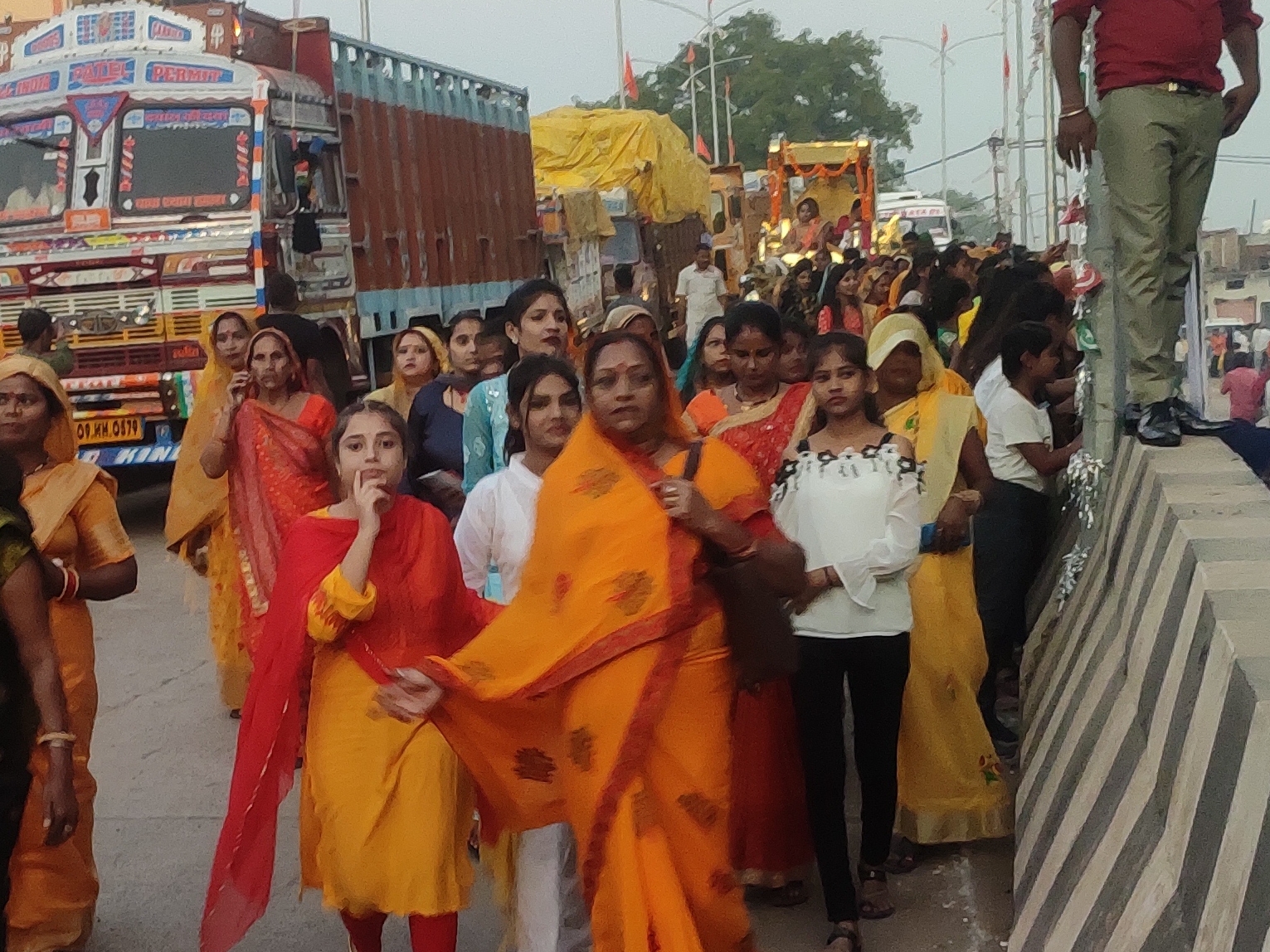 The procession took out in Pipariya, respected the talents of the ...