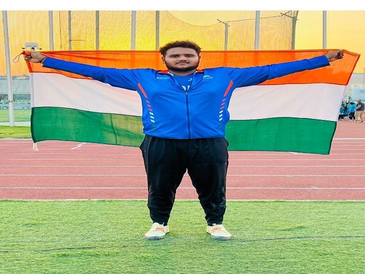 Atul Sahu of Ranila got India a gold medal by throwing 56.23 meters in ...