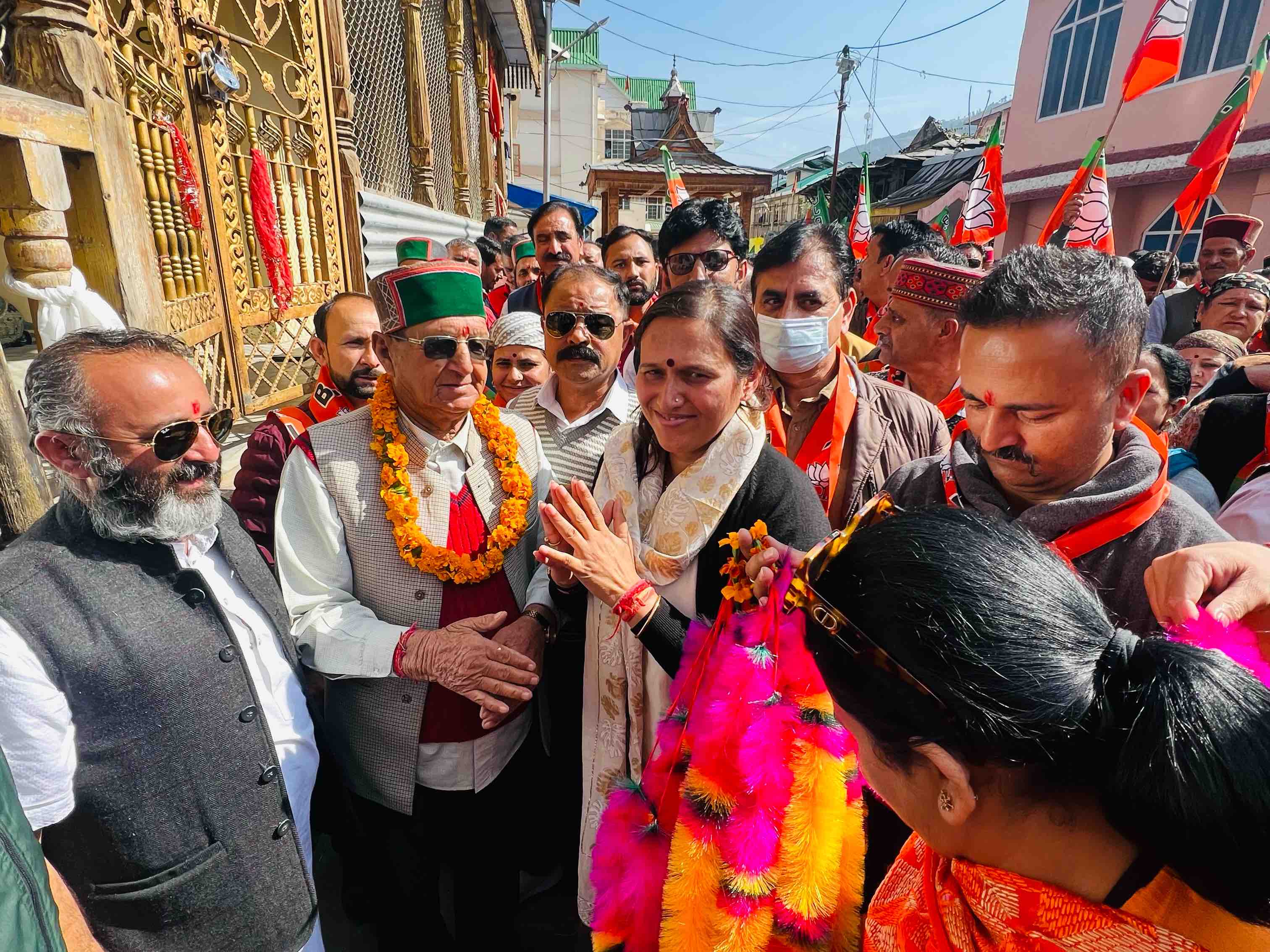 BJP leader Shashi Bala's show of power in Rohru, Enrollment filled ...
