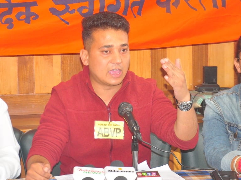 ABVP student organization is running awareness campaign, Young voters ...