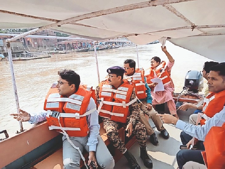 9 Chhath Ghats of the city became dangerous, construction of new ghat ...