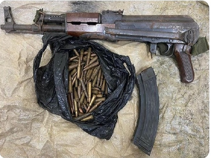 AK-56 assault rifle, 100 cartridges and .30 bore pistol recovered | RPG ...