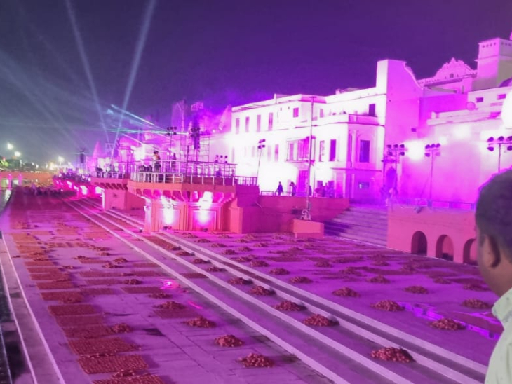 50 lakh lamps decorated, 51 welcome gates were made and 50 thousand ...