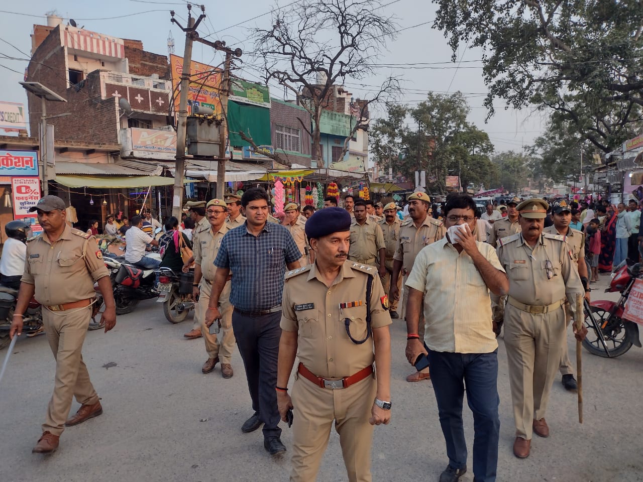 Made people aware by taking out route march, increased security at DDU ...