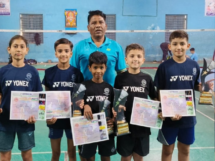 Madhav, Ishmit and Advitiya won the title | 16वीं योनेक्स सनराइज खुली ...