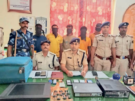 Four arrested of inter-district gang | कार्रवाई: अंतरजिला गिरोह के चार ...