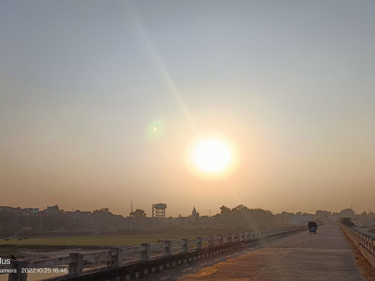 Effect of solar eclipse seen in Anupshahr Devotees did Ganga bath ...