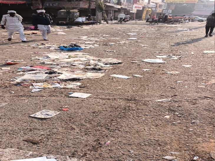 Hisar Municipal Corporation Worker Strike Garbage puncture JCB Tractor ...