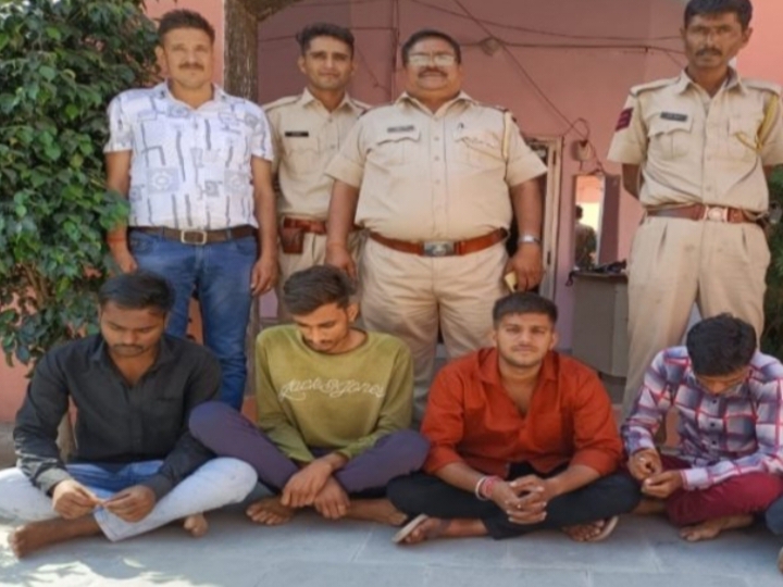 The accused were spoiling the atmosphere by throwing firecrackers at ...