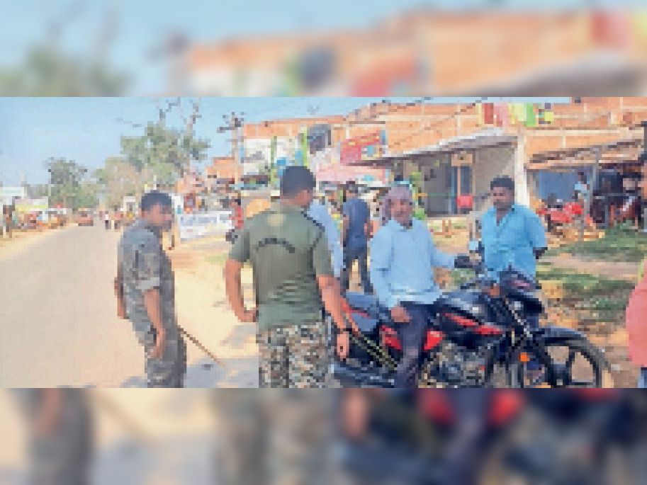 Traffic police launched helmet checking campaign at Jamua police ...