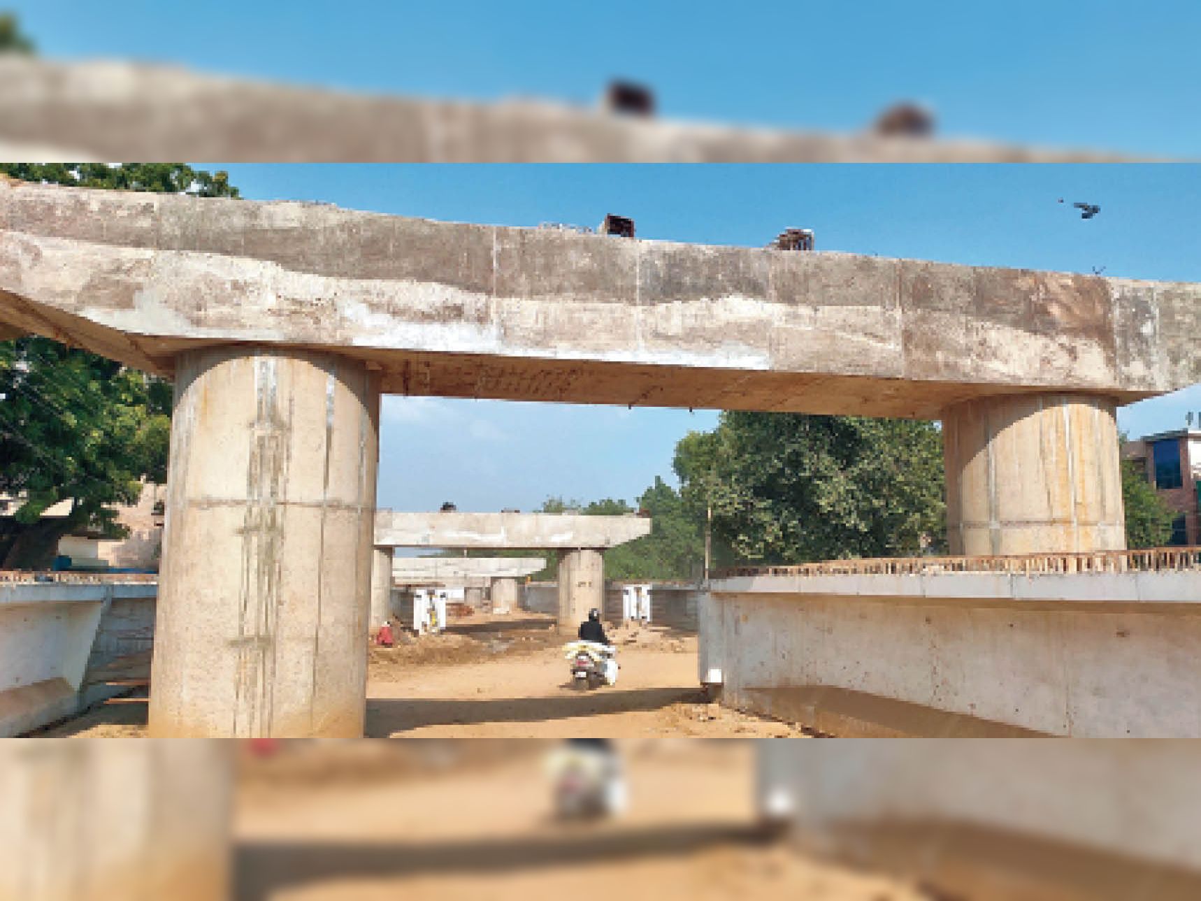 HSRDC completed 50% work of its share of overbridge but railways did ...