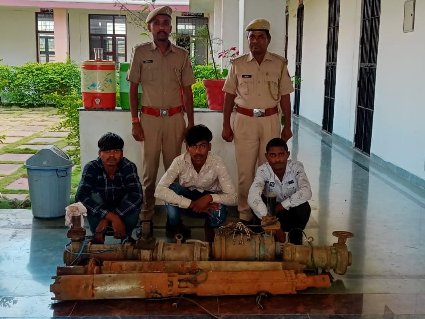 6 motors of water recovered, confessed to the incident during ...