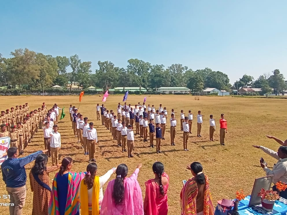 NCC cadets students take collective oath, run for goodwill | पचमढ़ी ...