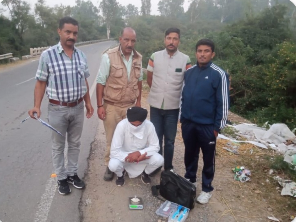 Police action in Badaria of detail, On the basis of secret information ...