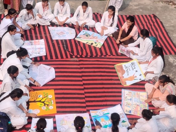 Students took the pledge of unity, poster competition was also ...