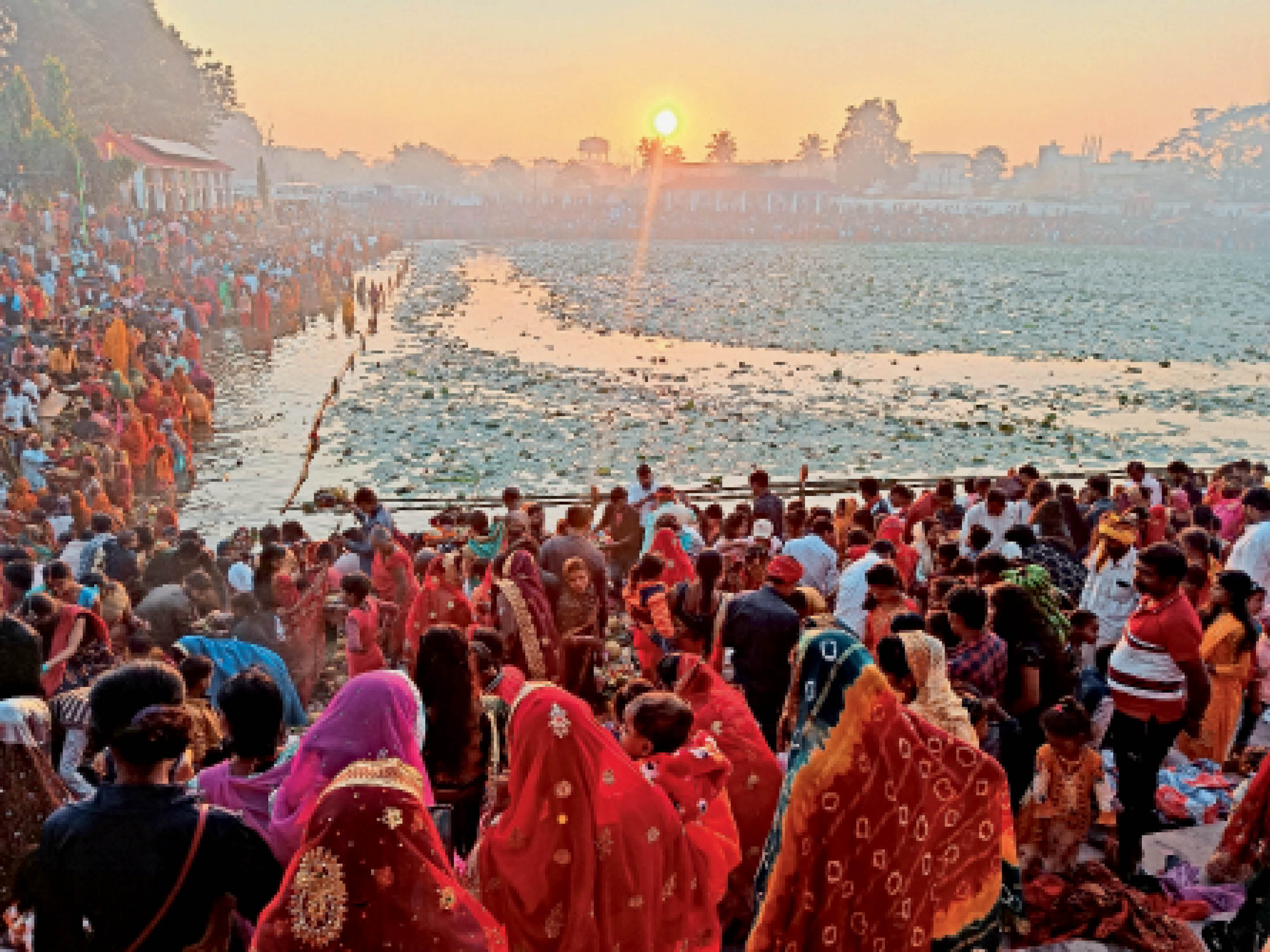 The devotees wished for happiness and prosperity and the age of ...