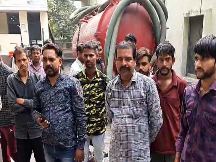 Karnal News, the candidates created a ruckus in the Nilokhari BDPO ...