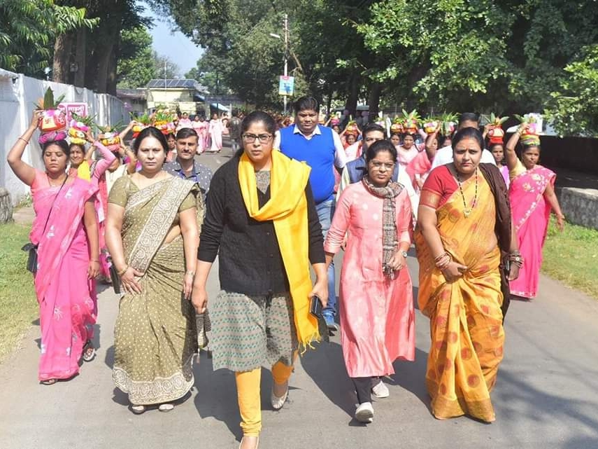 The road from the collectorate to the SP office will be called Ladli ...