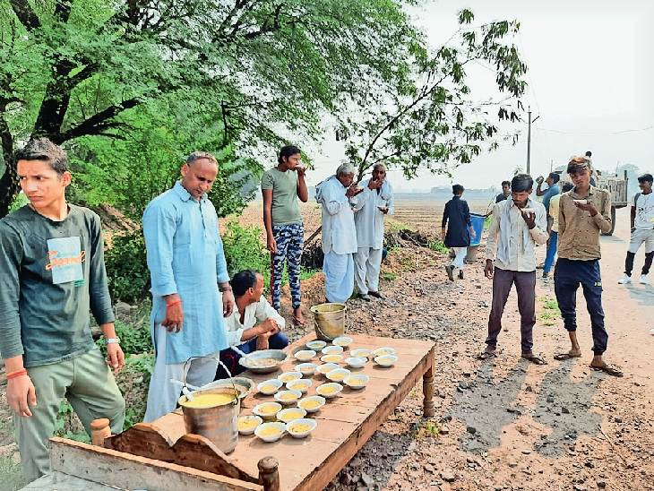 Annakoot Prasadi made of half quintal millet, 10 kg rice, 11 kg chaura ...