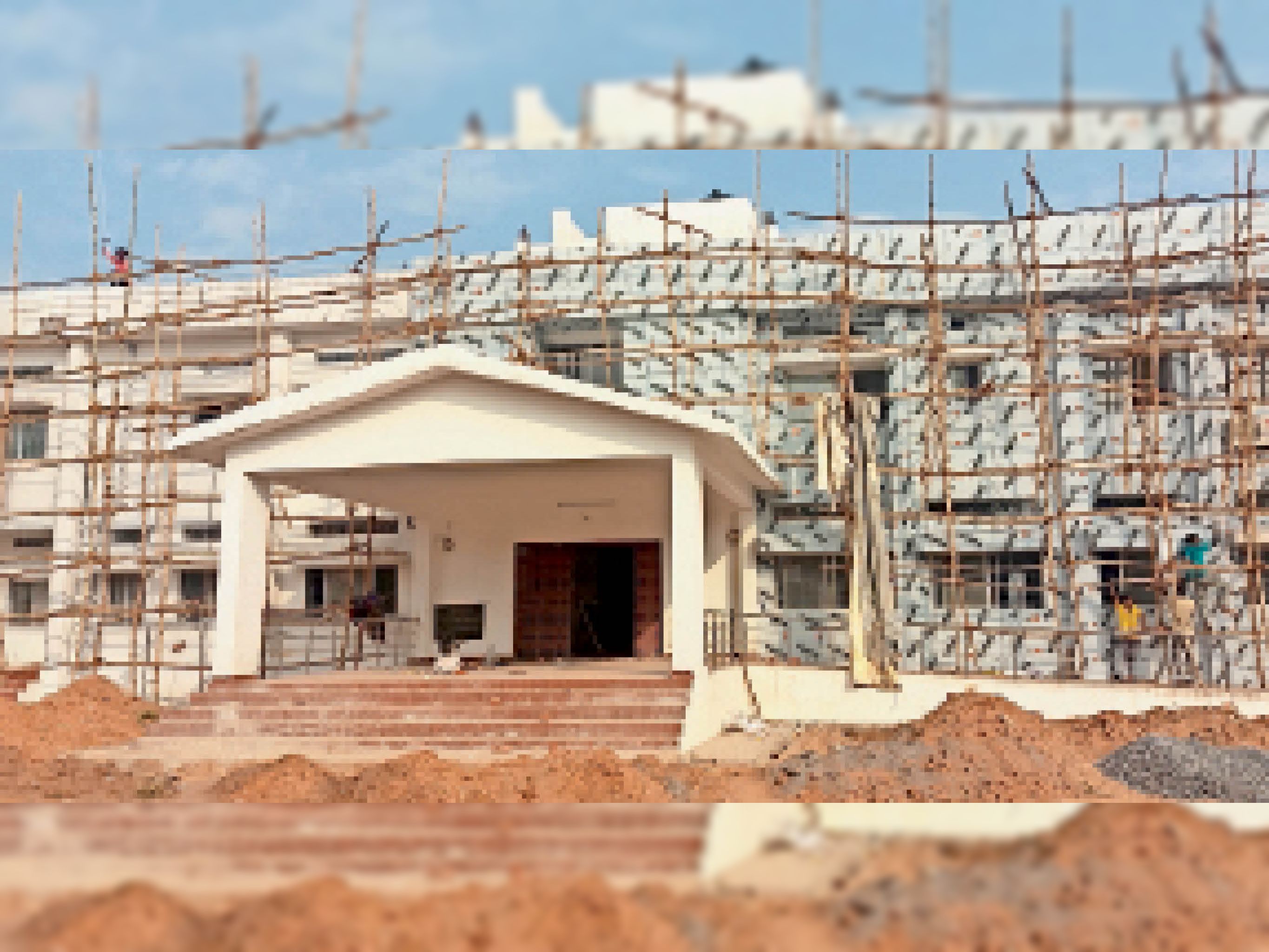 Sadar Hospital of 100 beds will be shifted to the new building at the ...