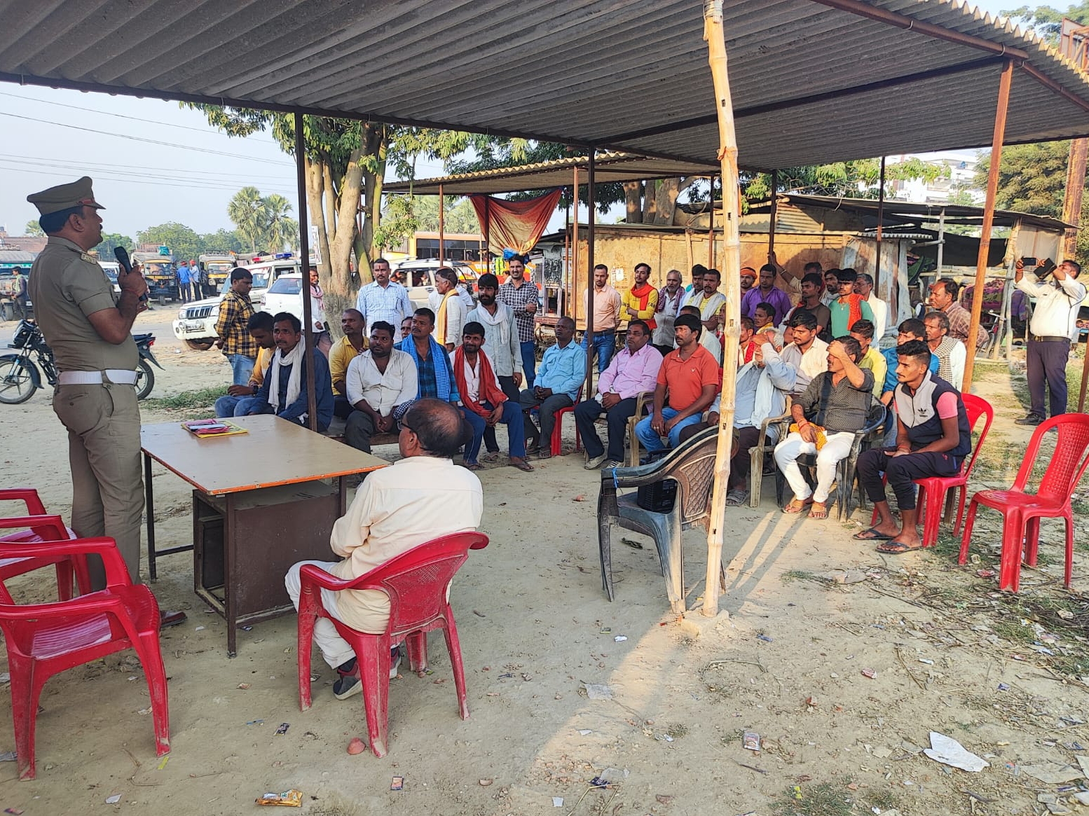 Traffic awareness campaign launched in Zamania People were motivated to ...