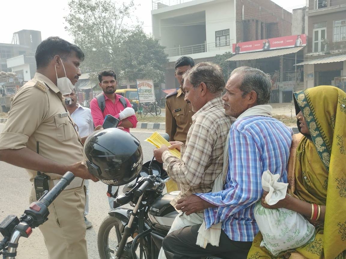 Action taken by vehicle checking and traffic awareness campaign, action ...