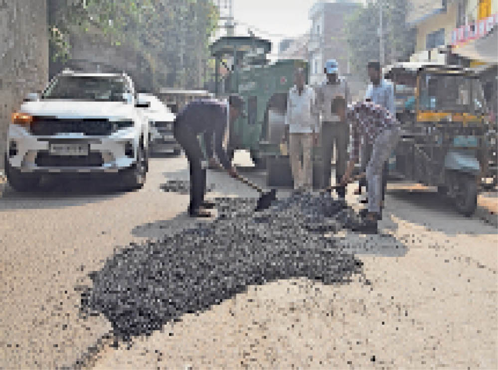 Patchwork will be done till 30, contractors should complete pending ...