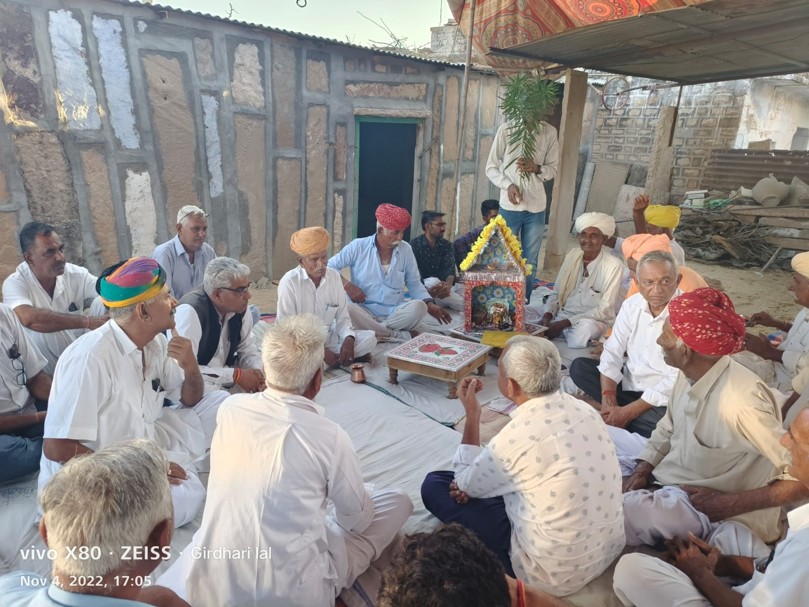 Tulsi marriage was organized in Raisar village | देवउठनी एकादशी पर ...