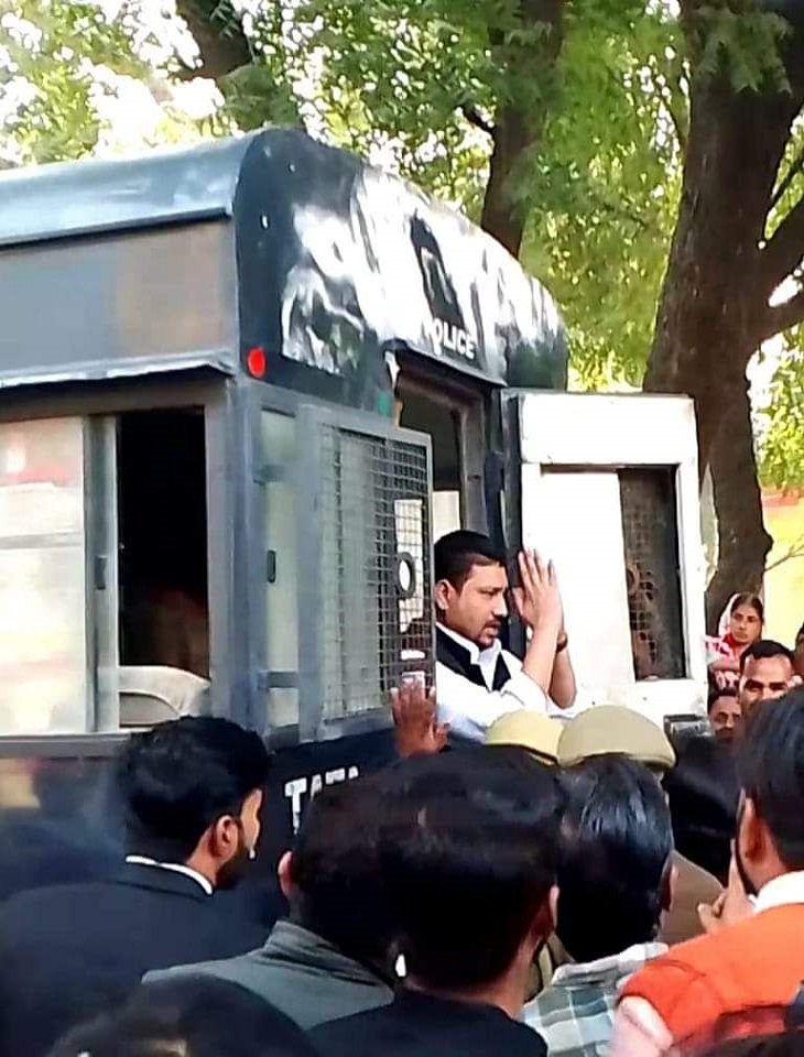 Appeared in the MP / MLA Court of Saharanpur in the 10-year-old case ...