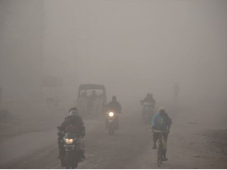 But the humidity of the sea stopped the cold, fog increased in the ...