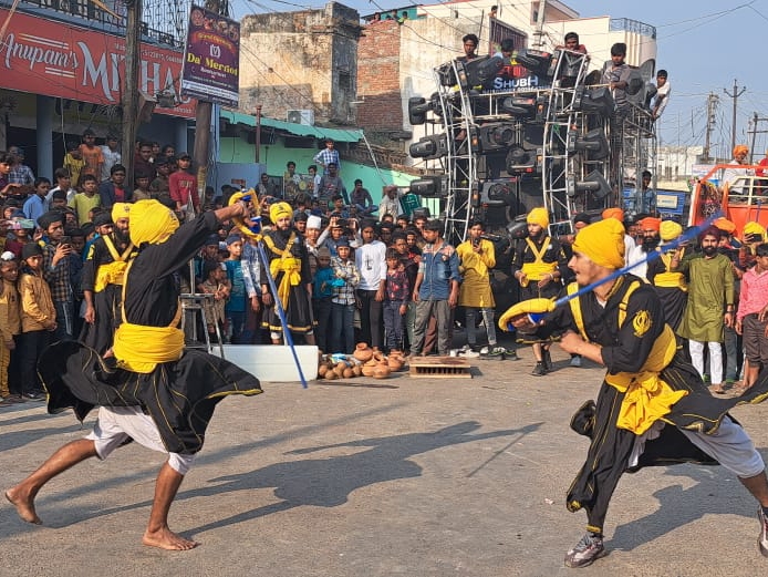 Panch Pyare attended the Prakash Parv of Guru Nanak Dev, Khalsa Group ...