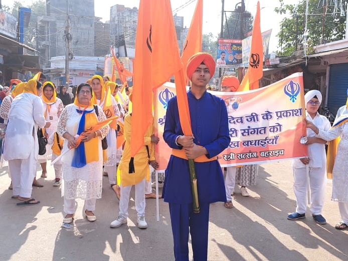 Panch Pyare attended the Prakash Parv of Guru Nanak Dev, Khalsa Group ...