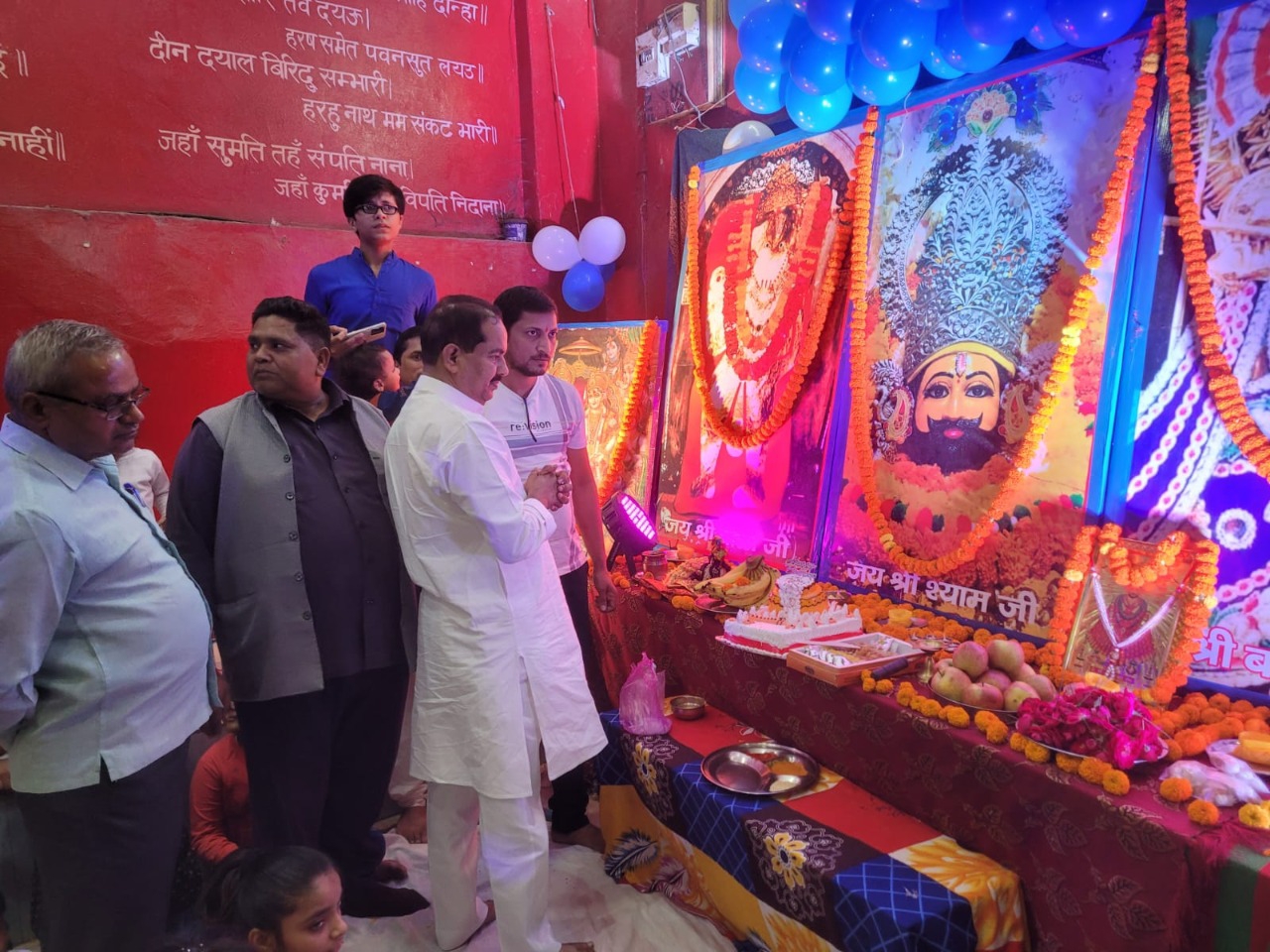 Baba Khatu Shyam's birth anniversary celebrated in Faridpur Worship was ...
