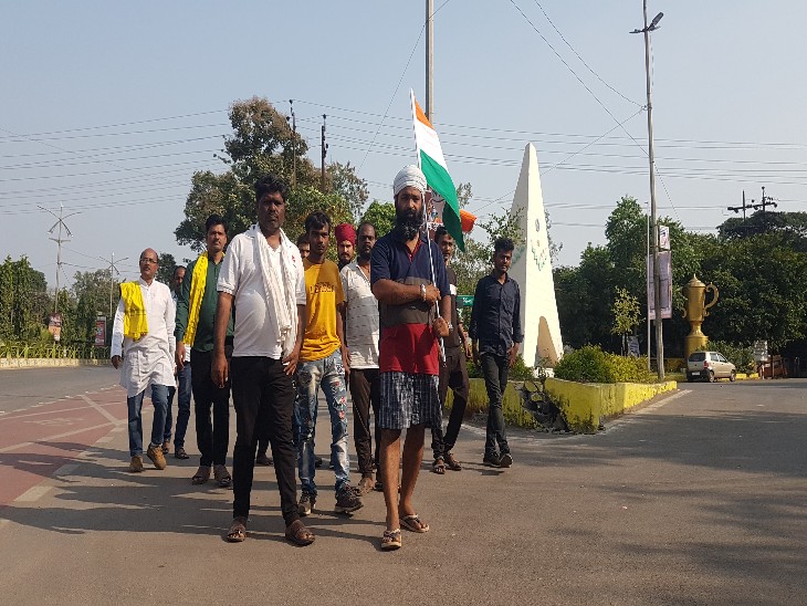Agitators came from Katghora to Raipur Demand for making Katghora ...