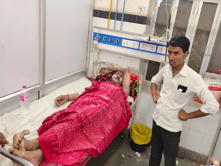 rajasthan barmer chohtan fire in home The tank was put in a water tank ...