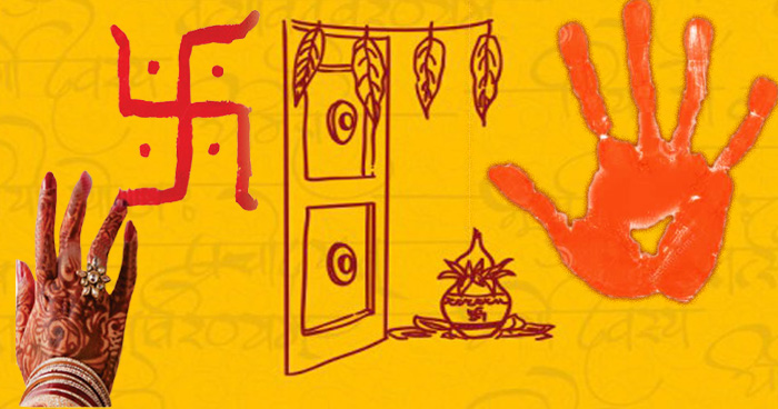 Research on Panchasulak Chhap at BHU, Varanasi; Palm impression is a ...