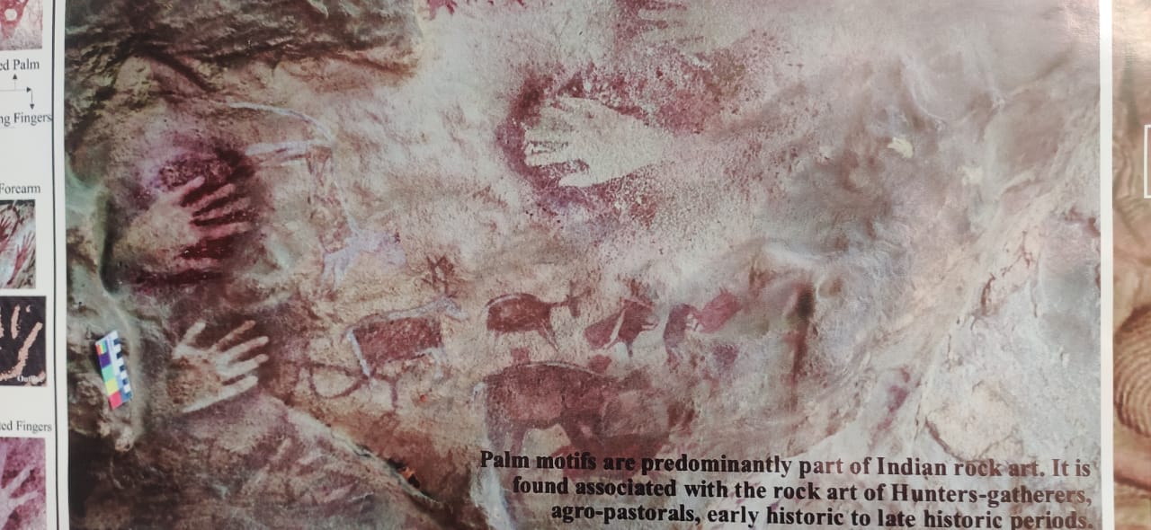 Research on Panchasulak Chhap at BHU, Varanasi; Palm impression is a ...